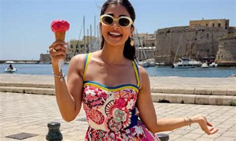 Pooja Hegde Dazzles In Italy With Summer Chic Style