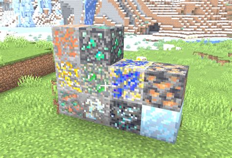 True Ore Textures Minecraft Resource Packs Curseforge