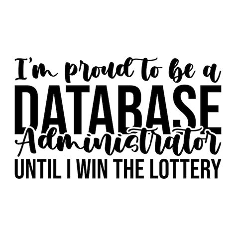 Premium Vector Database Administrator Quotes Design