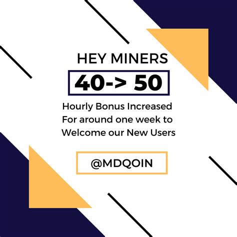 Bonus Mining Rate Rmdqoin