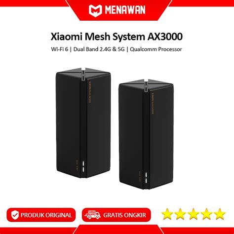 Jual Xiaomi Mi Mesh System Router Ax Wifi Dual Band G G Original Shopee Indonesia