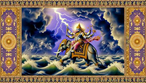 Indra Storm Gods Domain Mythology Vault
