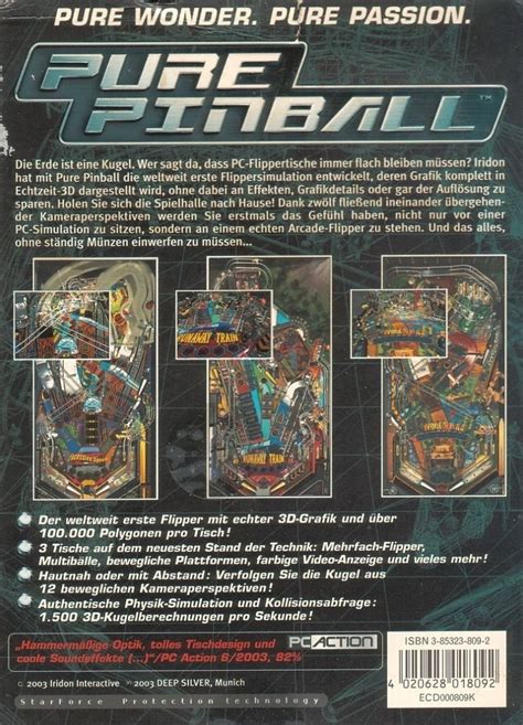 Pure Pinball Box Shot For Xbox Gamefaqs