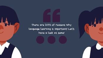 Why Should We Learn A Language By Chezteacher Tpt
