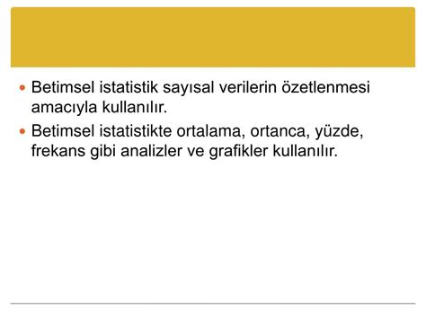 PPT İstatistikte Temel Kavramlar PowerPoint Presentation free download ID
