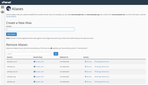 How To Create A Domain Alias Parked Domain In Cpanel Ukhost4u
