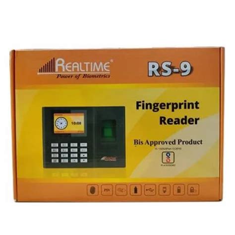 Rs9 Realtime Fingerprint Reader Screen Size 2 4 Inch At Rs 3500 Piece In New Delhi
