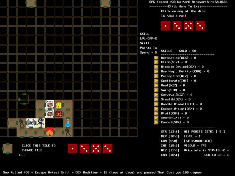 Rpg Free Game With Source Code Looking For Improvments
