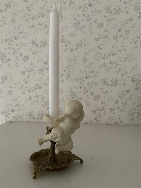 Ангелок на свічку — ціна 255 грн у каталозі Статуетки Купити товари для дому та побуту за