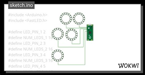Ws2812 Wokwi Esp32 Stm32 Arduino Simulator