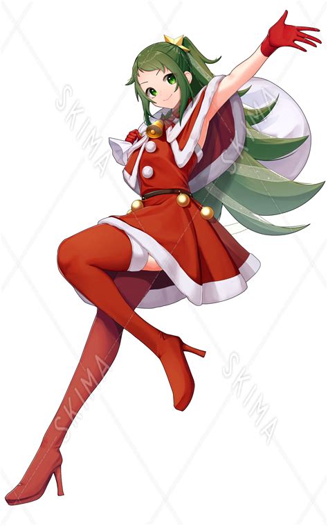 サンタ服の女の子 Skima（スキマ）