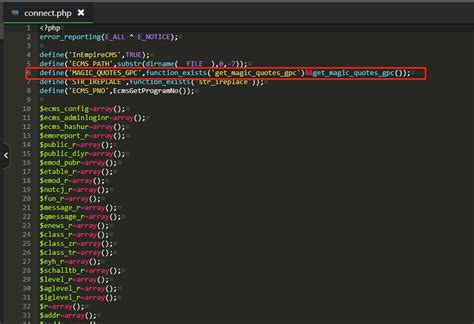 帝国cms：搭建网站发生deprecated Function Getmagicquotesgpc Is Deprecated