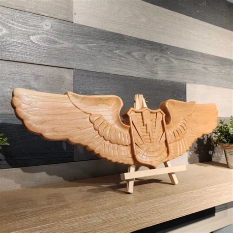 Us Air Force Rpa Pilot Wings Remotely Piloted Aircraft Wings 3d