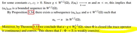 Analysis Is Proving Sequential Weak Lower Semicontinuity Of A