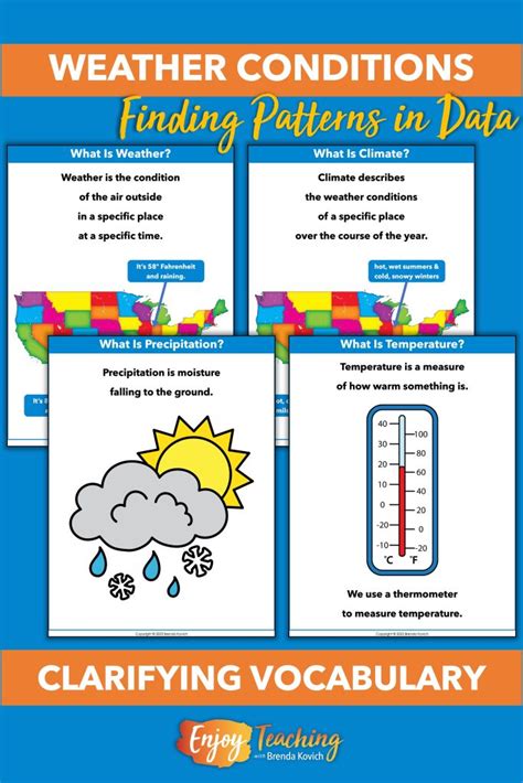 Teaching Weather Conditions With Data And Graphs