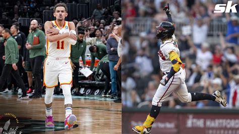 Mlb Fans React As Ronald Acuna Jr Displays Ice Cold Trae Young