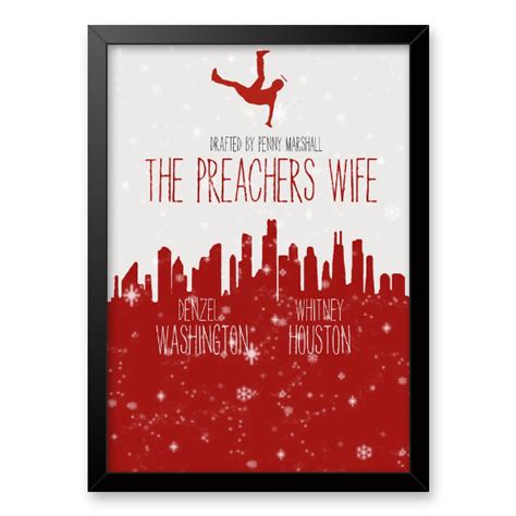 Quadro E Poster The Preachers Wife Quadrorama
