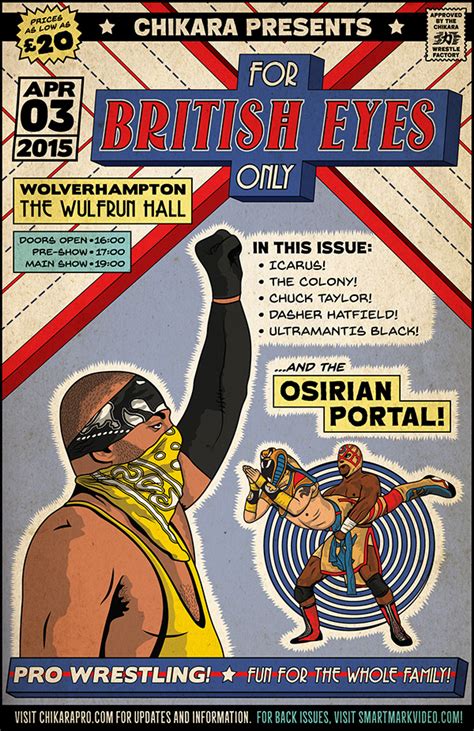 Chikara Comic Book Poster Series On Behance