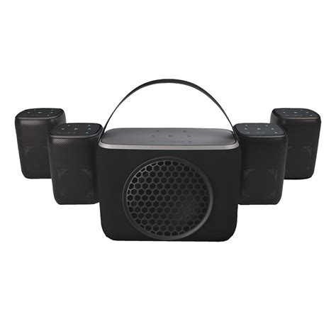Rocksteady Stadium Portable Bluetooth 4 Speaker And Subwoofer Combo
