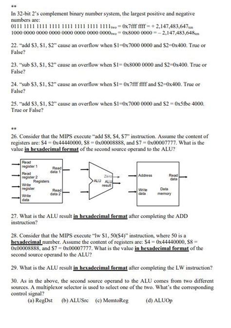 Solved In 32 Bit 2 S Complement Binary Number System The Chegg