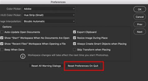 Fix An Unknown Error Has Occurred On Export In Photoshop