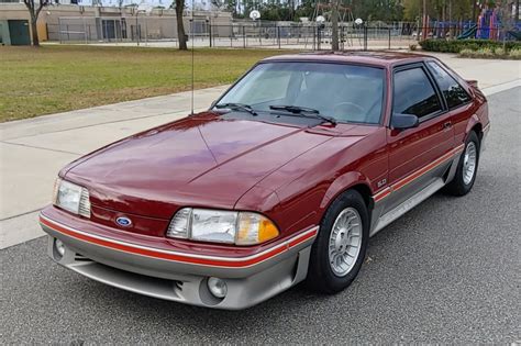 28k Mile 1988 Ford Mustang Gt 5 0 5 Speed For Sale On Bat Auctions