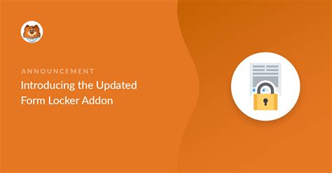 Introducing The Updated Form Locker Addon From Wpforms