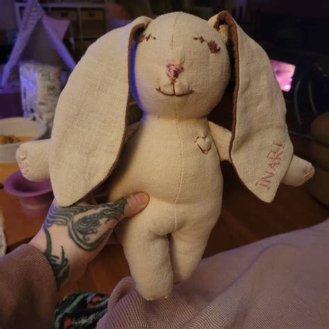 Rabbit Plush Pattern Cloth Doll Pattern Bunny Sewing Pattern