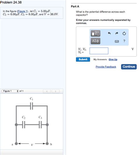 Solved Problem 24 38 Part A In The Figure Figure 1 Let C1 Chegg