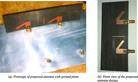 Prototype Of The Proposed Antenna Design Download Scientific Diagram