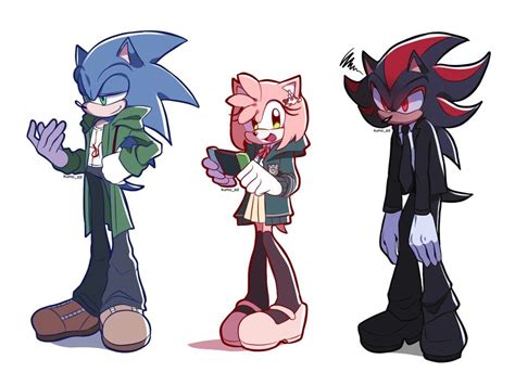 Pin By ꜰʟᴇᴇᴛᴡᴀʏ ꜱᴏɴɪᴄ On ҂ۜدᕽ๘nashe᪤␥ꪶ Sonic And Shadow Hedgehog Art