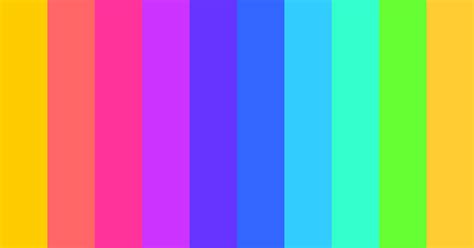 Prismatic Joy Color Palette Colordrop