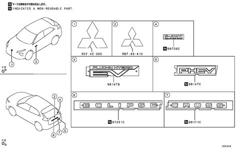 7415A792 Mark,Phev Mitsubishi | YoshiParts