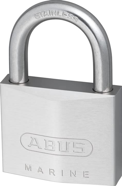 ABUS 75IB 50 KD Marine Grade Chrome Plated Brass Padlock Stainless