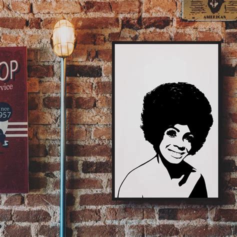 A4 A3 Art Print Dame Shirley Bassey Illustration Wall Art Etsy Uk