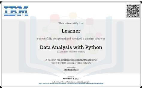 Sonal Parashar On Linkedin Dataanalysis Python Ibm Certification