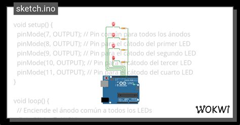Leds Base De Matriz Leds Wokwi Esp32 Stm32 Arduino Simulator