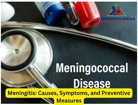 Meningitis Causes Symptoms And Preventive Measures Forbidden Ideas