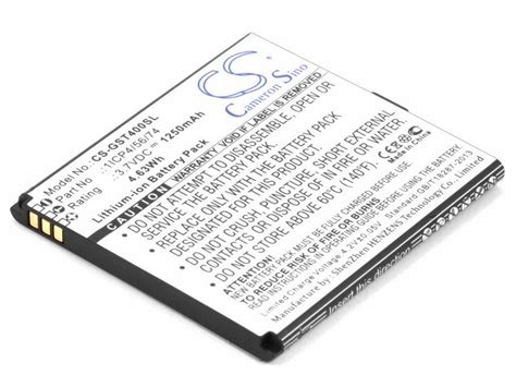 Аккумулятор для телефона Gigabyte GSmart T4 (1ICP4/56/74) - купить с ...