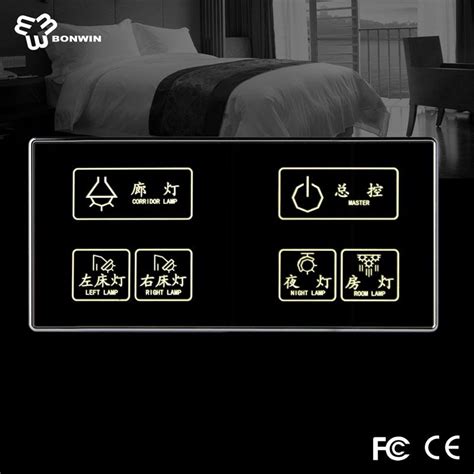 Durable Waterproof Glass Touch Screen Keypad Light Switch Smart Switch And Keypad Light Switch