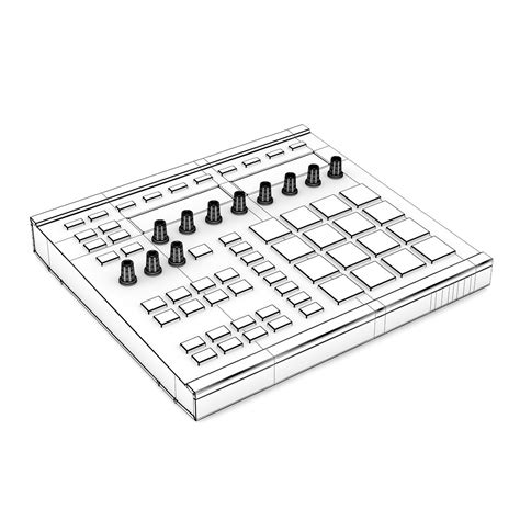 Pad Controller 1 Modelo 3d 18 C4d Fbx Unknown Max Obj Free3d