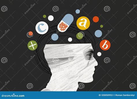 Schizophrenia On White Paper Royalty Free Stock Image Cartoondealer