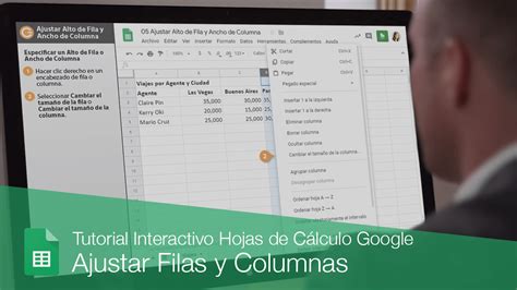 Ajustar Alto De Fila Y Ancho De Columna CustomGuide