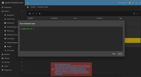 snapraid sync and diff errors with conf and ntent files
