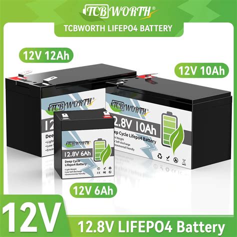 12v 30ah 12ah 6ah Lifepo4