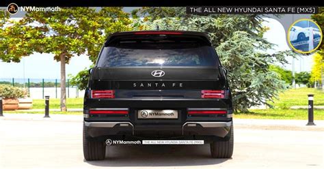 클래식이 아니라 럭셔리였네 신형 싼타페 역대급 후면 디자인 공개