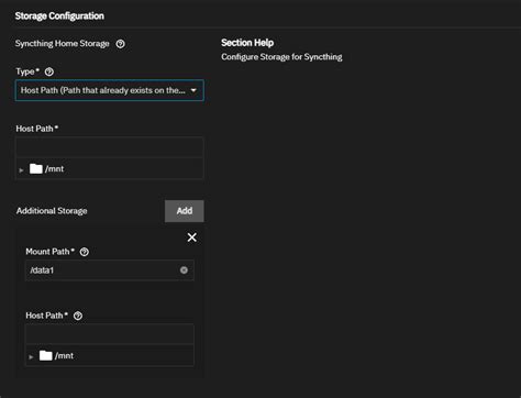 Syncthing Enterprise App | TrueNAS Documentation Hub
