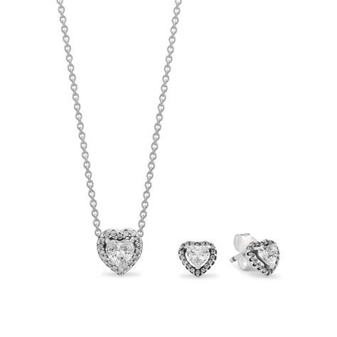 Pandora Elevated Heart Gift Set B801263 Pandora Jewellery From Gift
