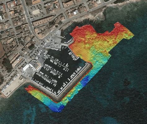 Seabots Drone And Multi Beam Echo Sounder In The Balearic Islands