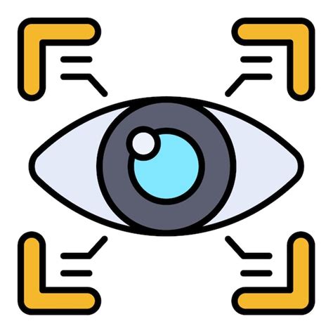 Premium Vector Eye Scan Icon
